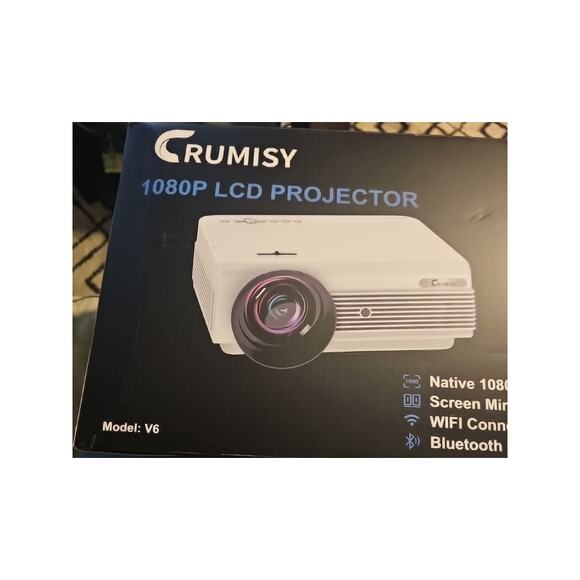 crumisy | Cameras, Photo & Video | Crumisy Portable Wifi Projector 80p ...